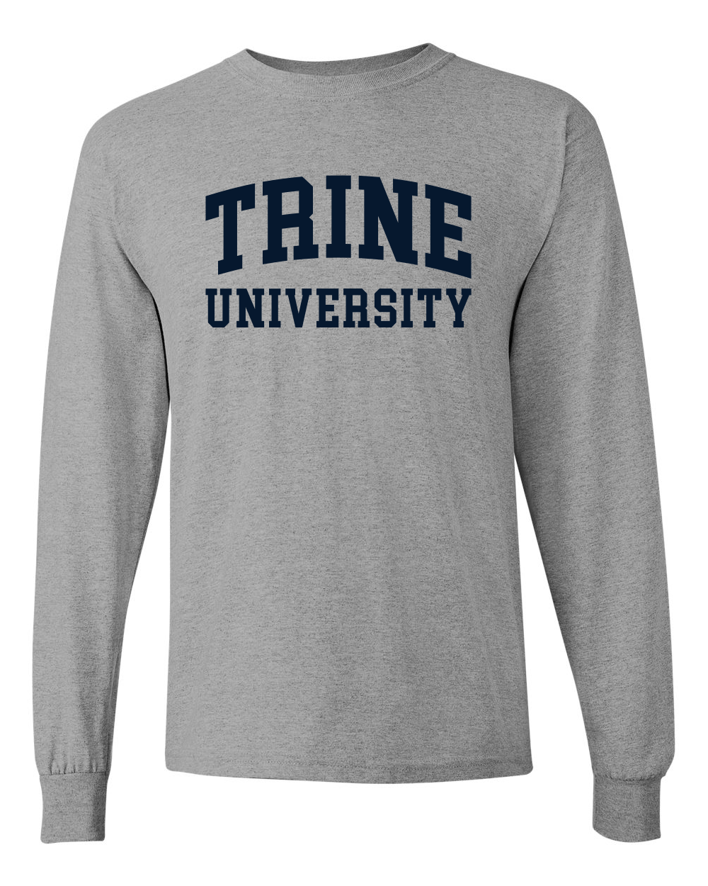 Trine University Navy Text Long Sleeve – CollegiateSet